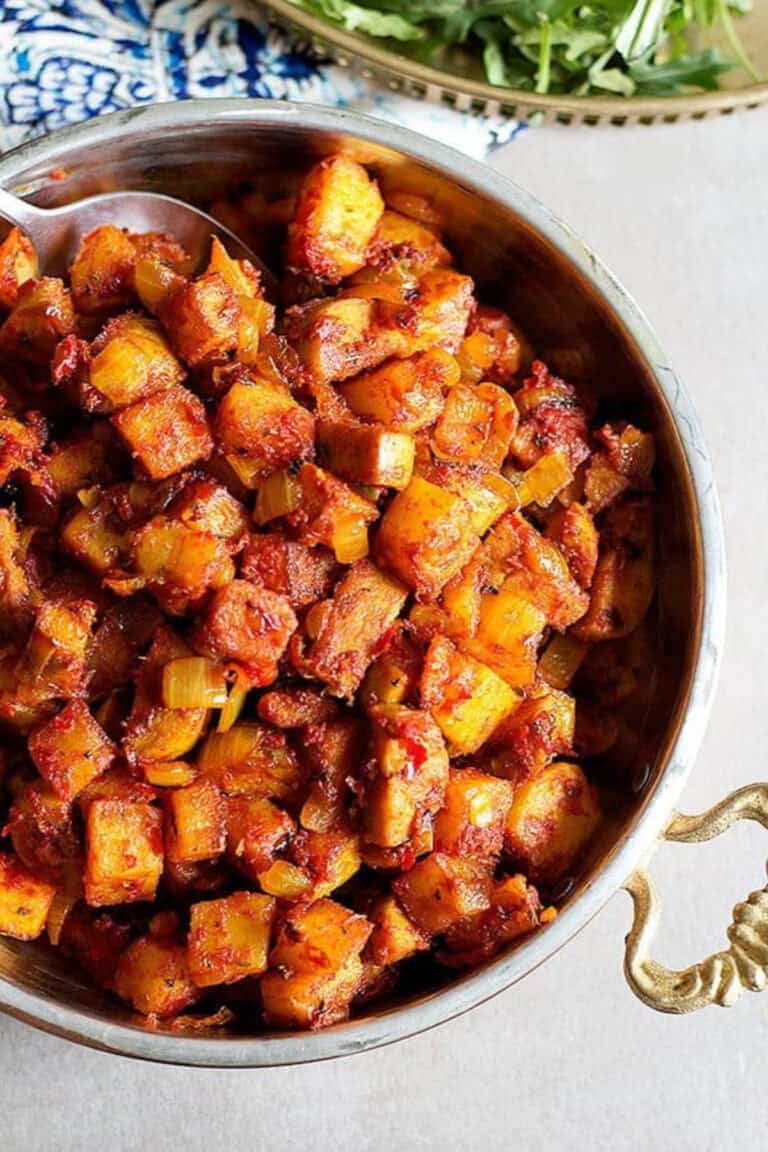 Persian Sausage and Potato Skillet - Sosis Bandari • Unicorns in the ...