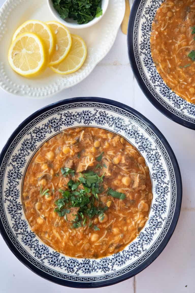 Moroccan Harira Soup • Unicorns in the Kitchen