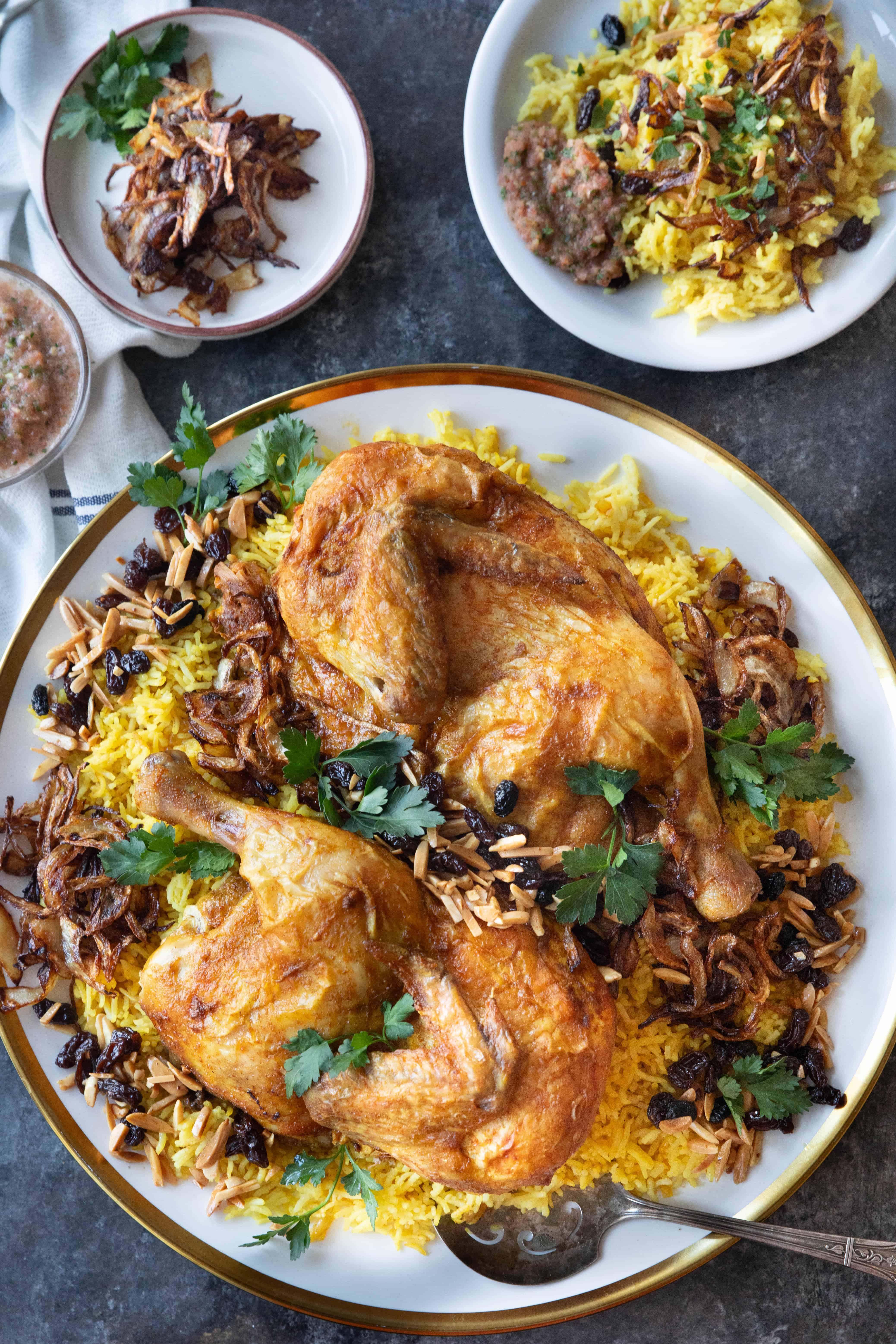 Chicken Mandi (Yemeni Chicken And Rice) • Unicorns in the Kitchen