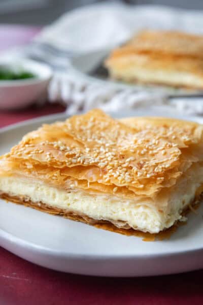 Tiropita (Greek Cheese Pie) • Unicorns in the Kitchen